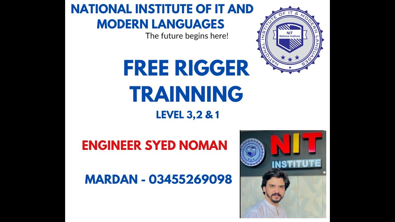 Free Rigger Level 3,2,&1 | and free Safety Courses | - YouTube