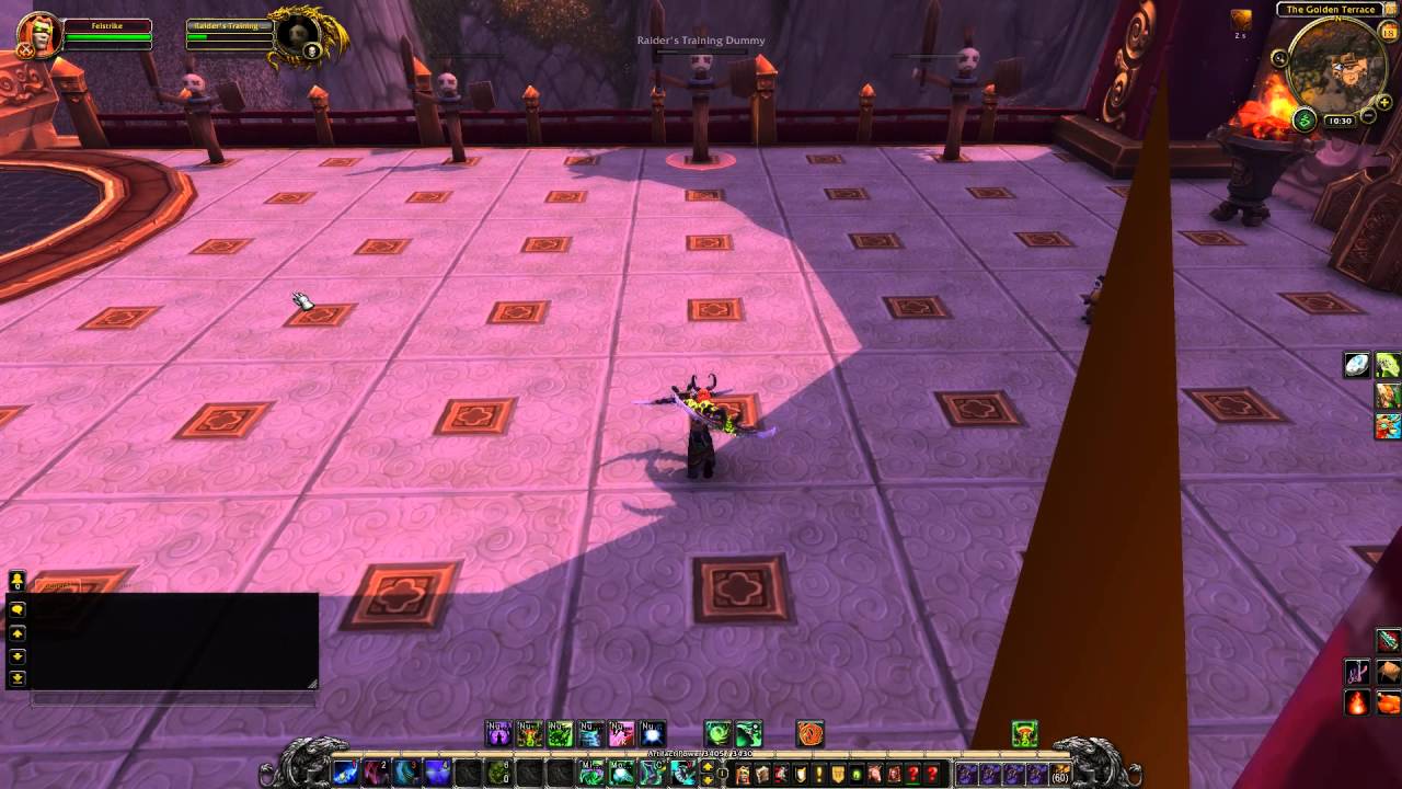 WoW: Legion Demon Hunter Fel Rush Animation Cancel - YouTube