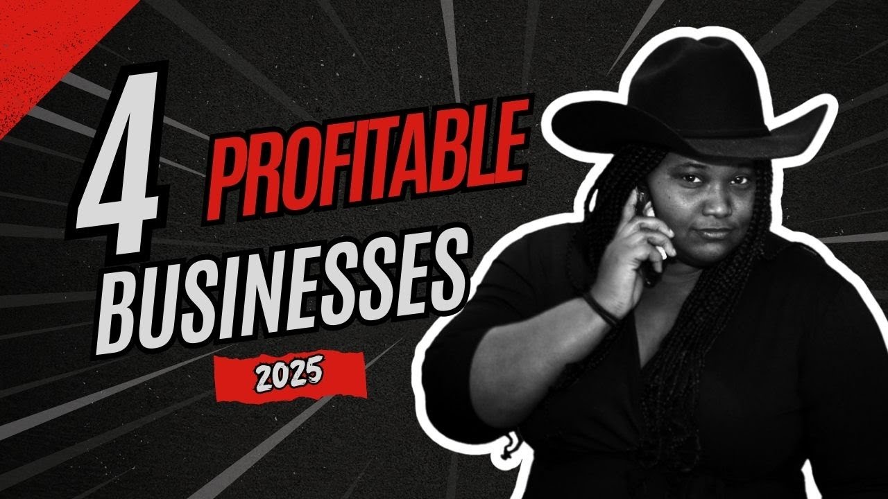 The 4 Most Profitable Businesses to Start in 2025. Big Money - YouTube