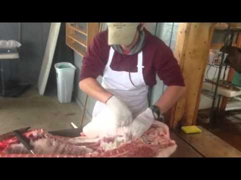 Mangalitsa! Mangalitza! Mangalica! Leaf Lard Removal - Hog Harvest ...
