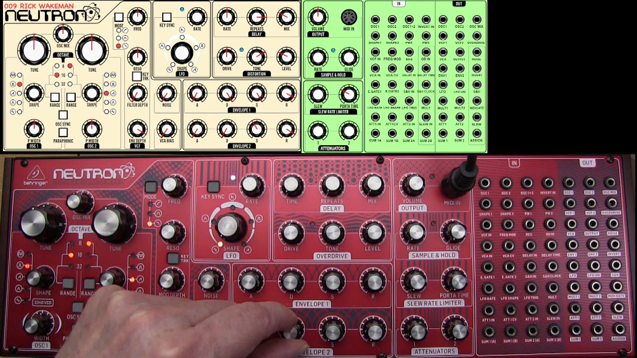 Behringer Neutron Tutorial 9 How Moogy is the Neutron - YouTube