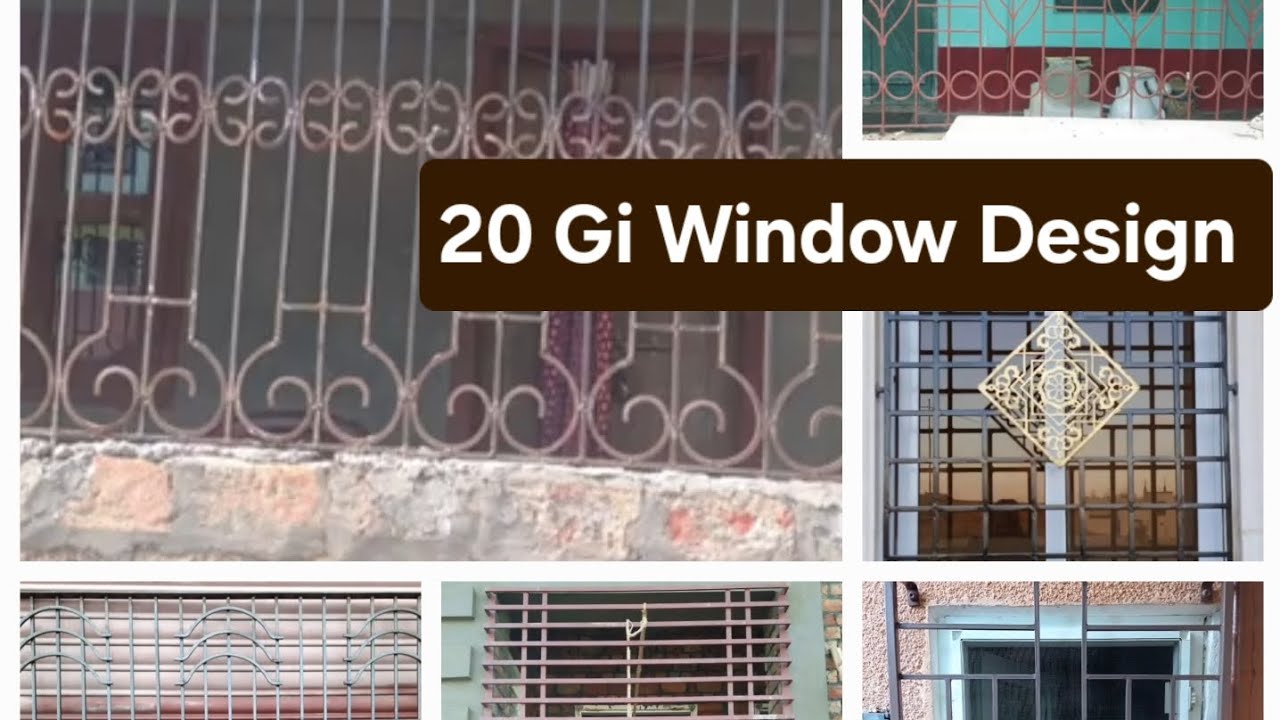 Simple Gi Windows Designs. | 20 Gi Window Design #trending - YouTube