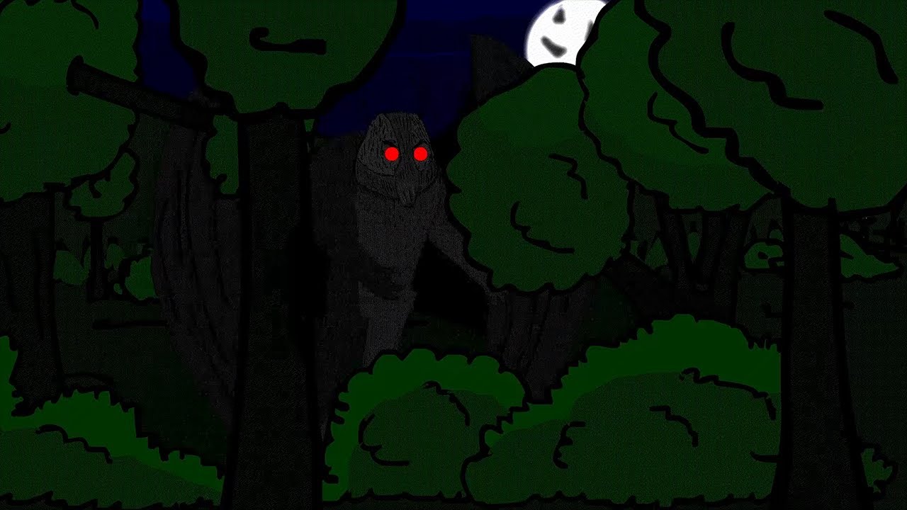 Mothman Animated feat Miss Monster - YouTube