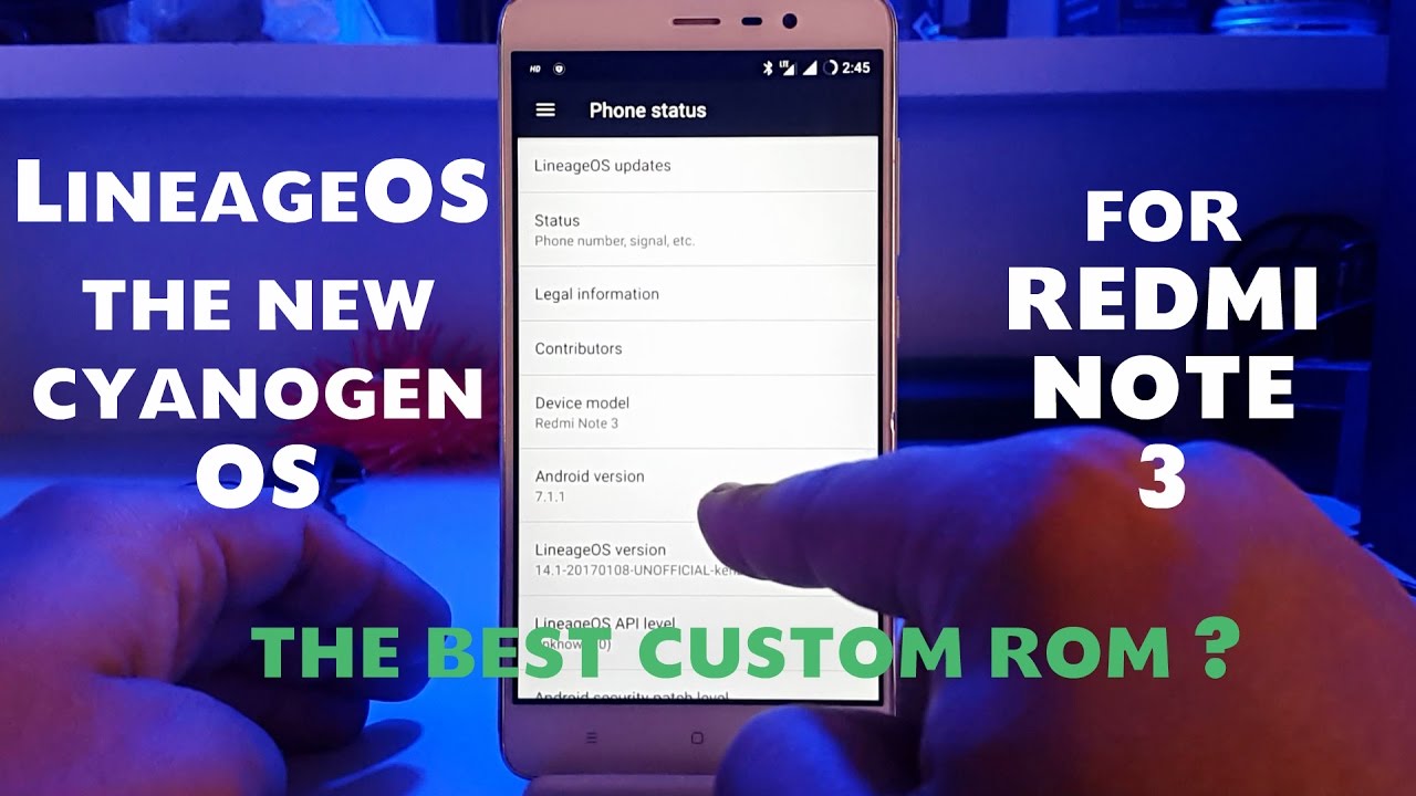 LineageOs: The New Cyanogen, Best Custom Rom ? | VoLTE | Redmi Note 3 ...