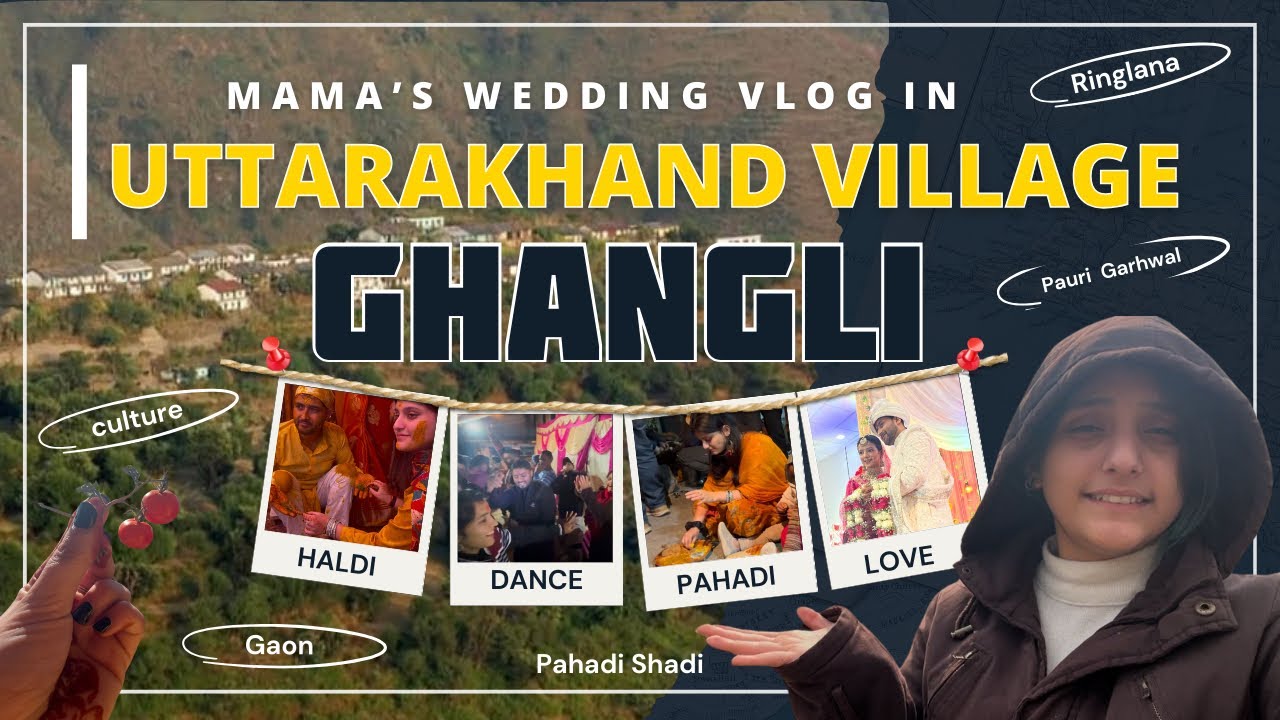 Ghangli gaon mai Pahadi shadi ||Uttarakhand || Ringlana || Gaon ...