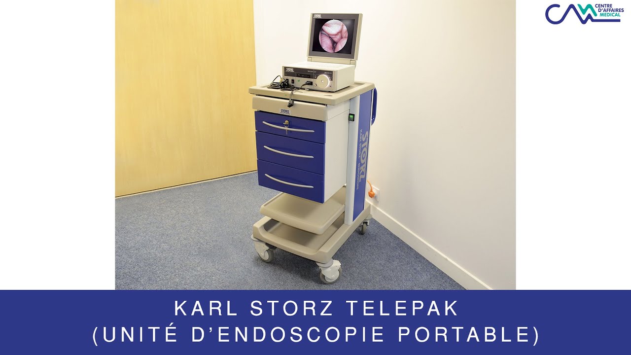 KARL STORZ TELEPAK (UNITÉ D'ENDOSCOPIE PORTABLE) - YouTube