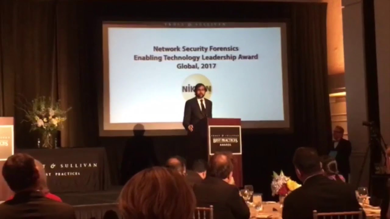 NIKSUN Accepting Technology Leadership Award from Frost & Sullivan ...