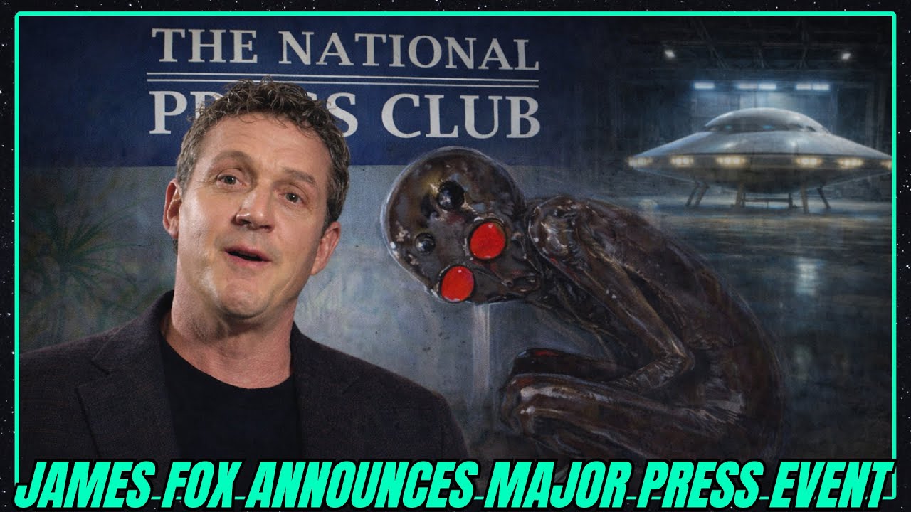 James Fox Announces Major National Press Club UAP Event - YouTube