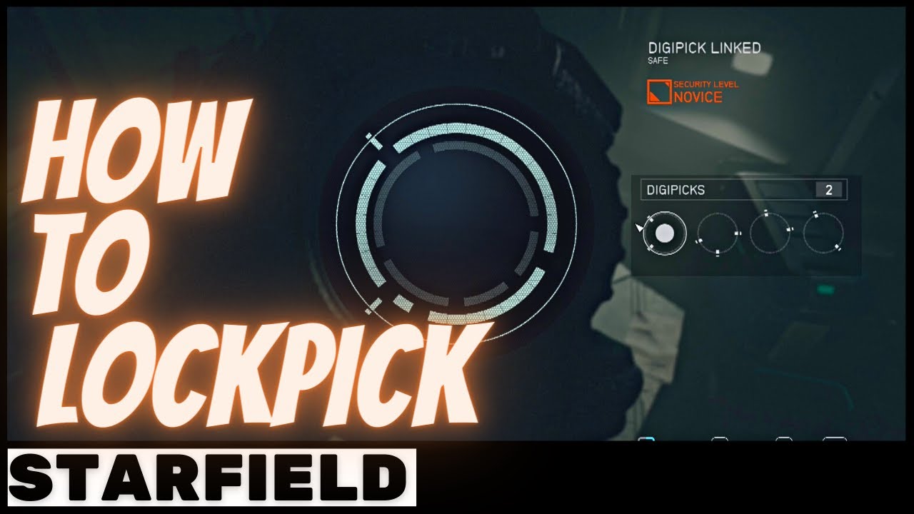 How to Lockpick in STARFIELD - YouTube
