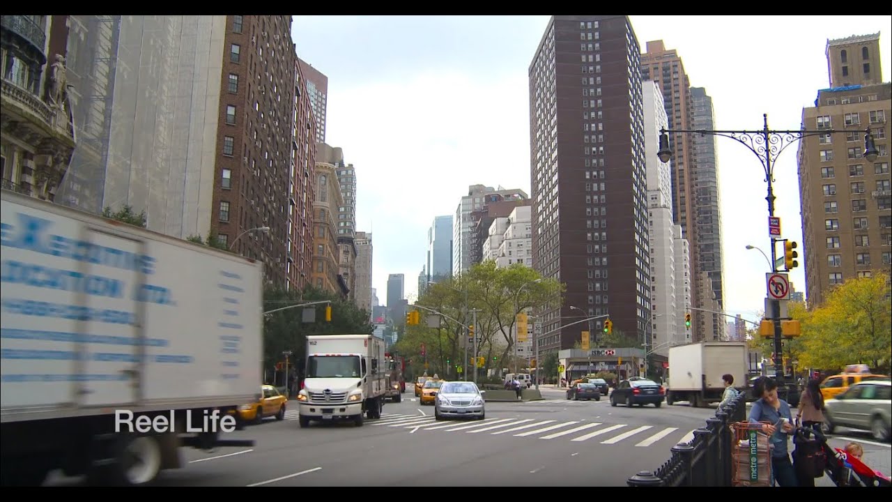 2010 Oct. New York City street life on a beautiful autumn day, just ...