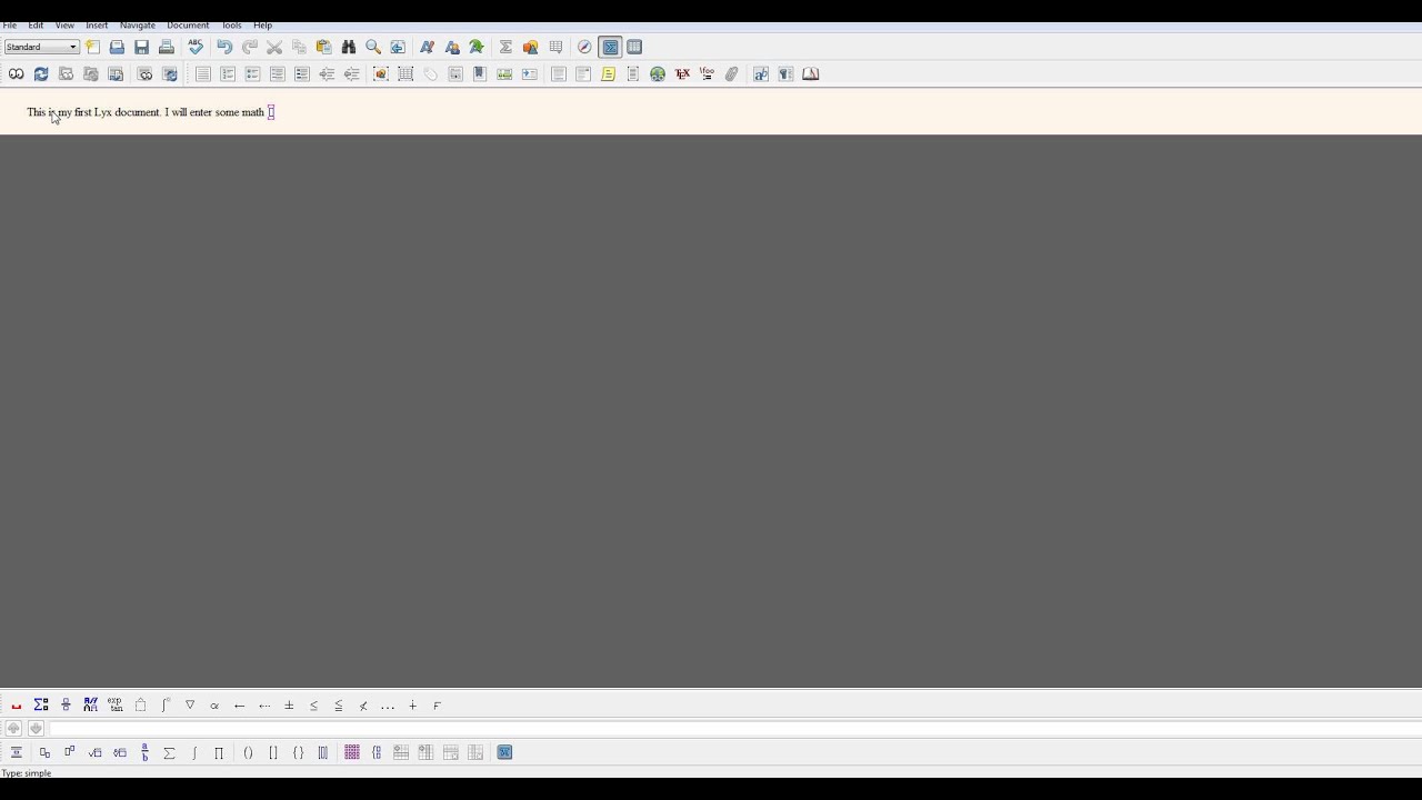 Lyx Basics - YouTube