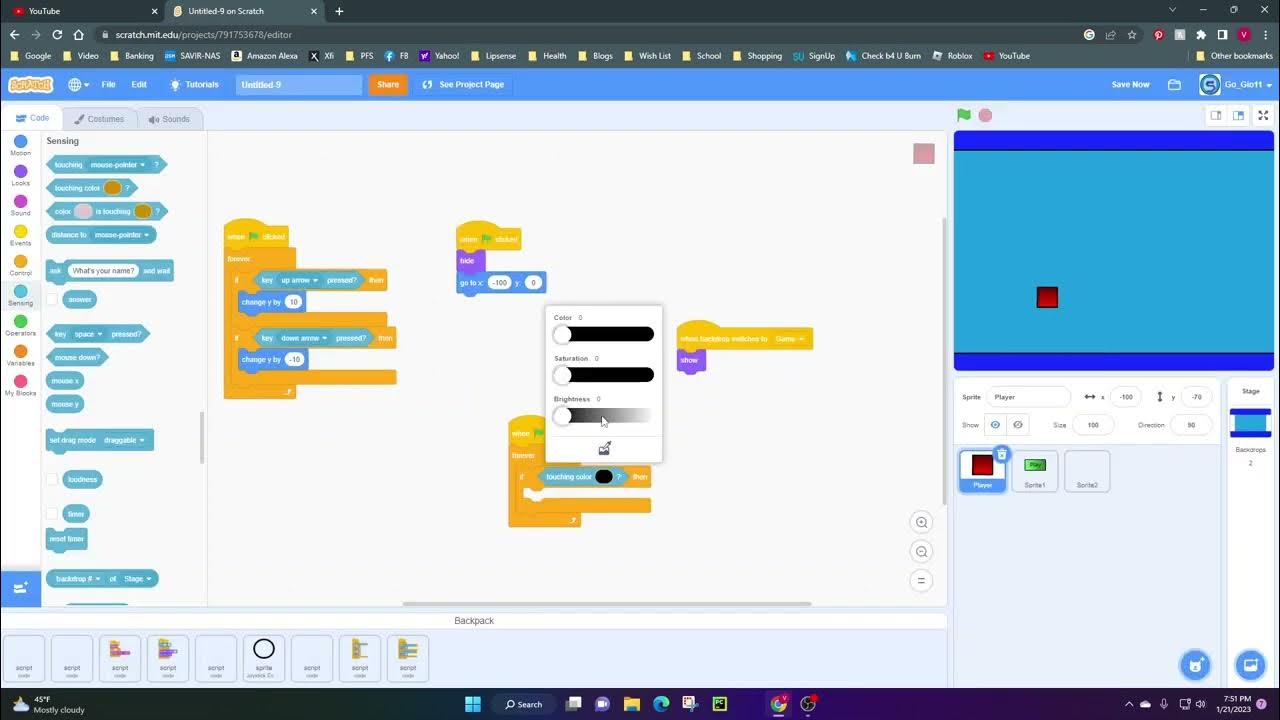 Making a scratch game (part 1/2) - YouTube