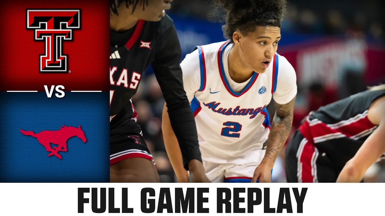 Texas Tech vs. SMU Full Game Replay | 2024-25 ACC Women's Basketball ...