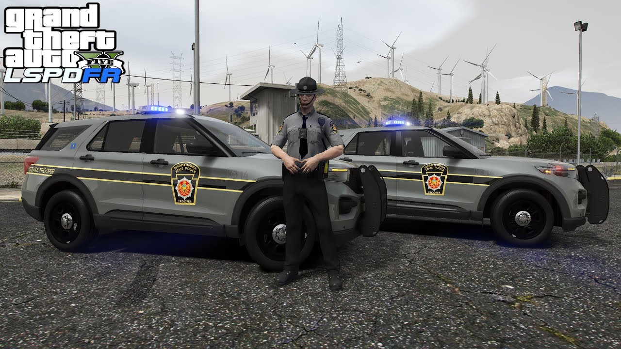 GTA 5 LSPDFR | Pennsylvania State Police | 2020 Ford Explorer #LSPDFR ...