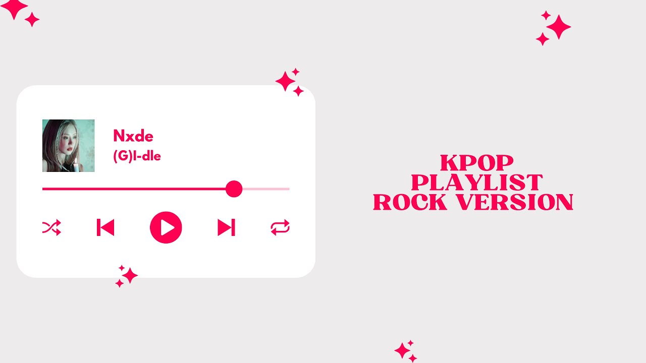 KPOP ROCK VERSION PLAYLIST (K-ROCK) - YouTube