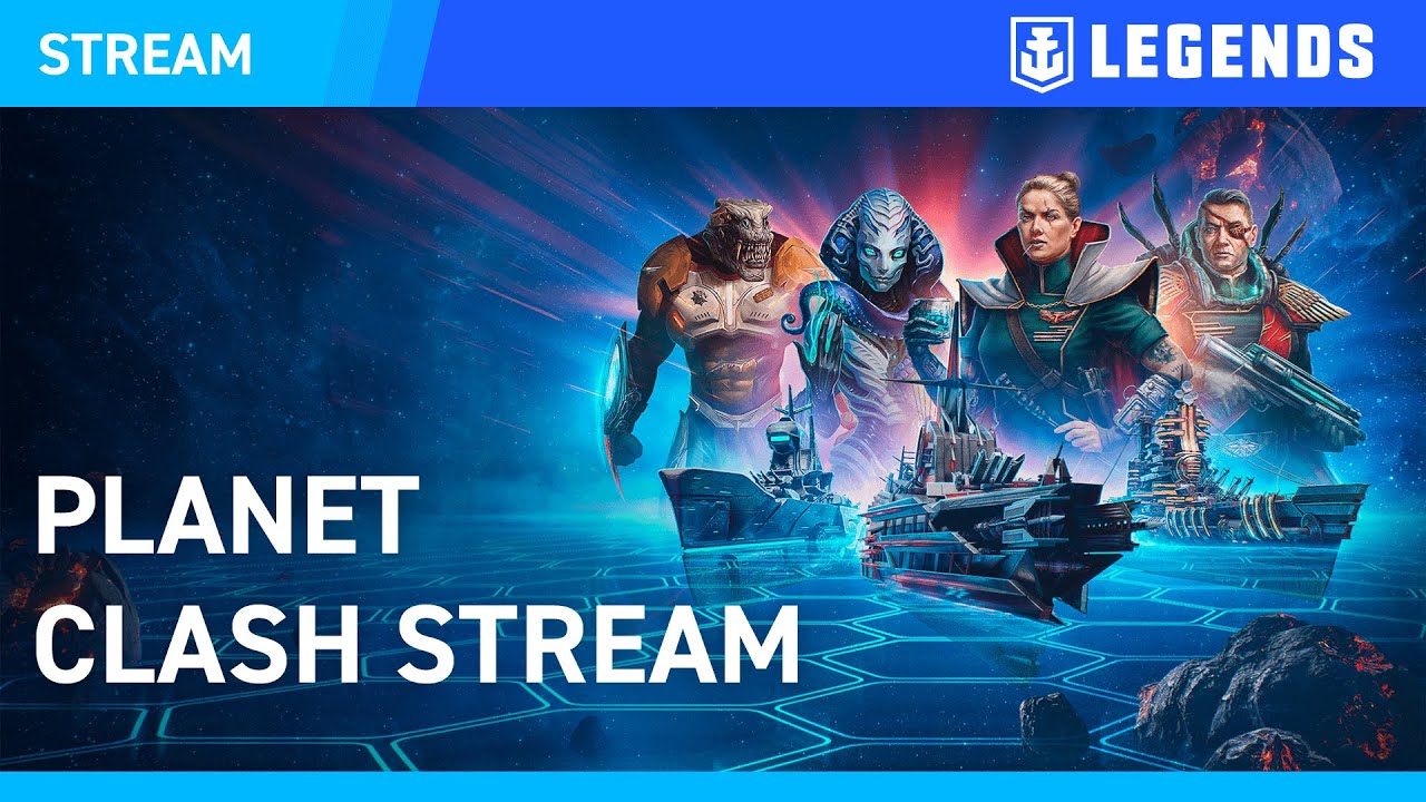 [EN] Planet Clash Stream - World of Warships: Legends - YouTube