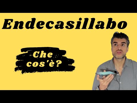 Endecasillabo: a maiore, piano, tronco e sdrucciolo - Esempio