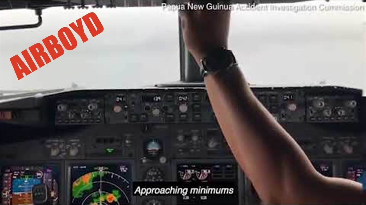 Air Niugini Flight 73 Crash • Jump Seat Video - YouTube