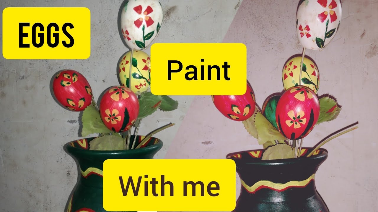 DIY egg decorations ideas// egg craft//#egg #eggcraft - YouTube