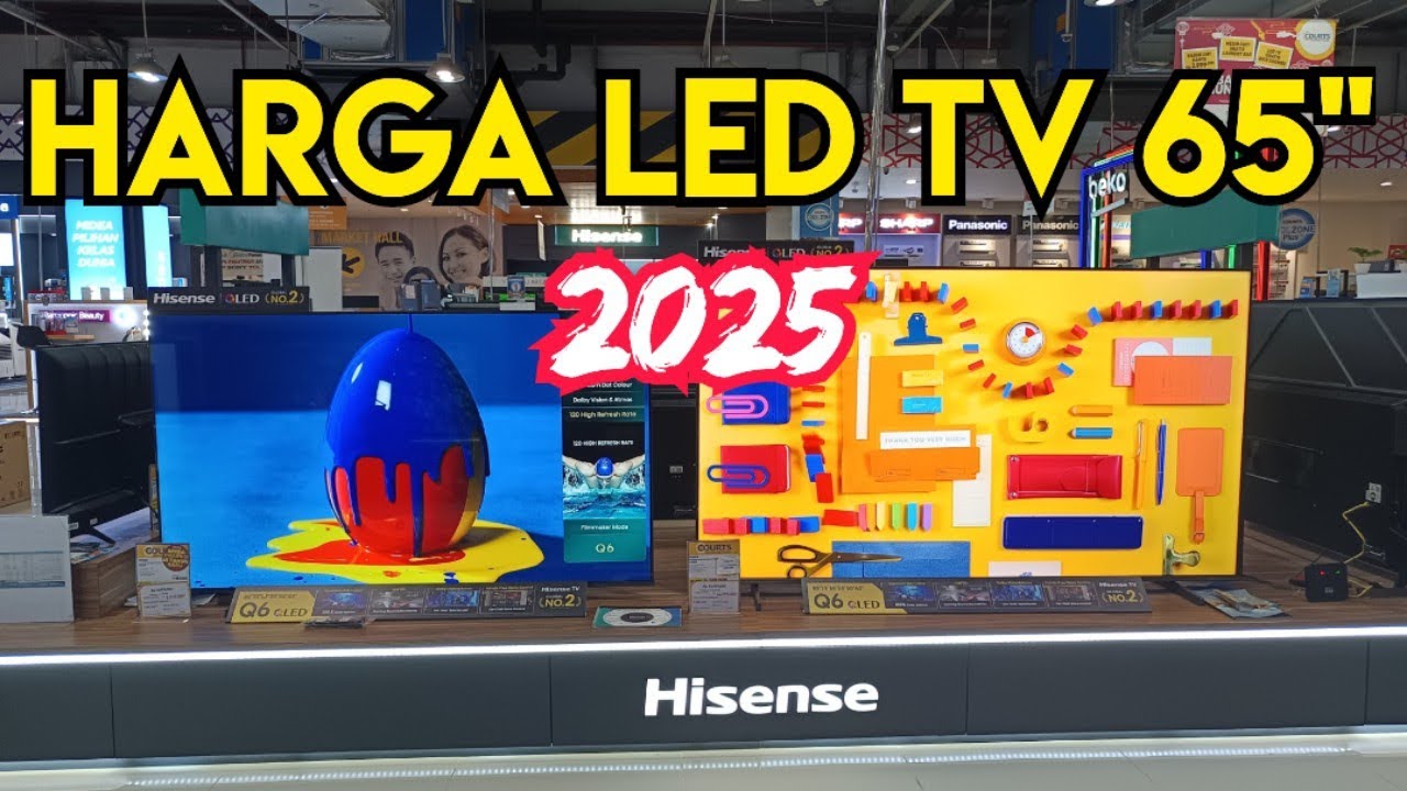 Harga LED TV 65 inch semua merk terbaru 2025 - YouTube
