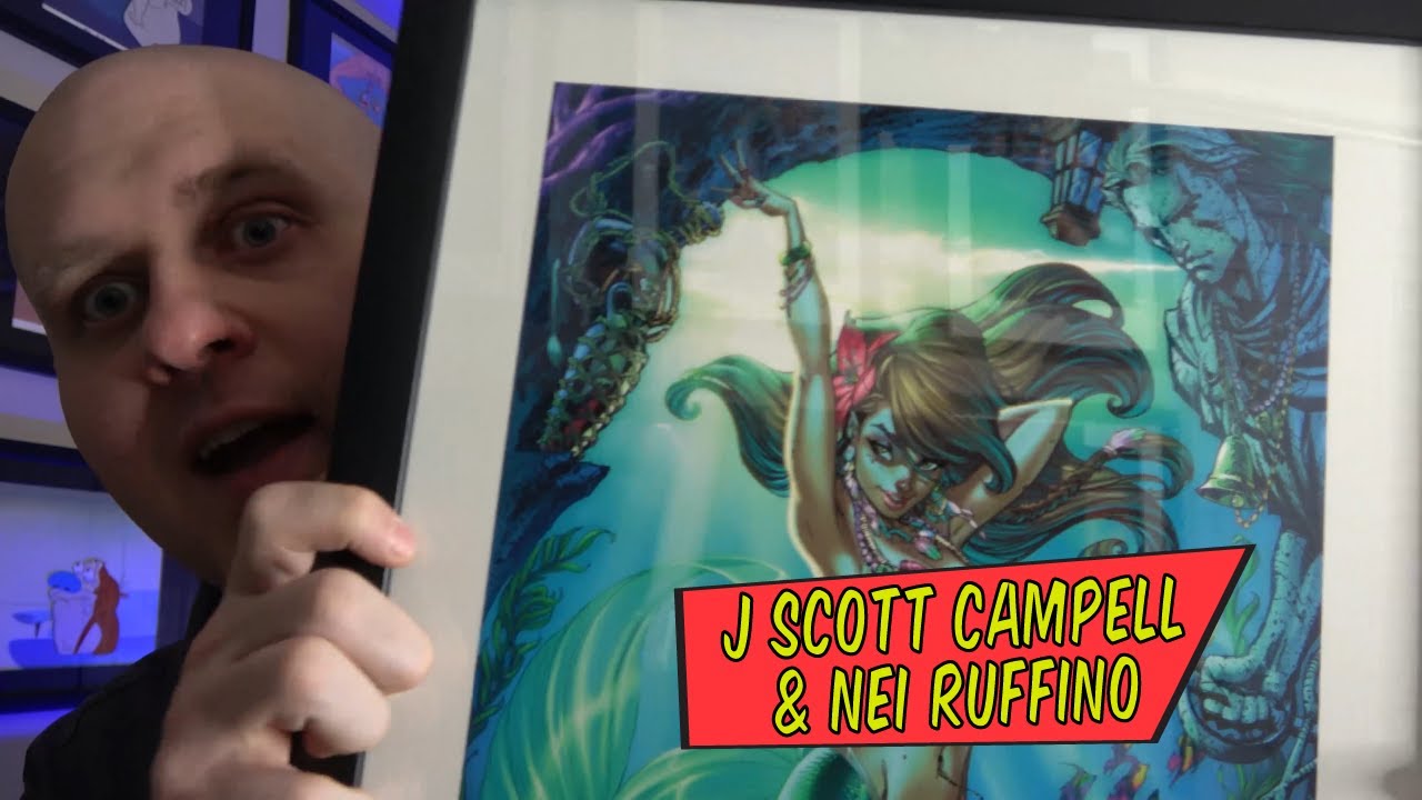 Fairytale Fantasies from linework to STUNNING! The art of J Scott ...