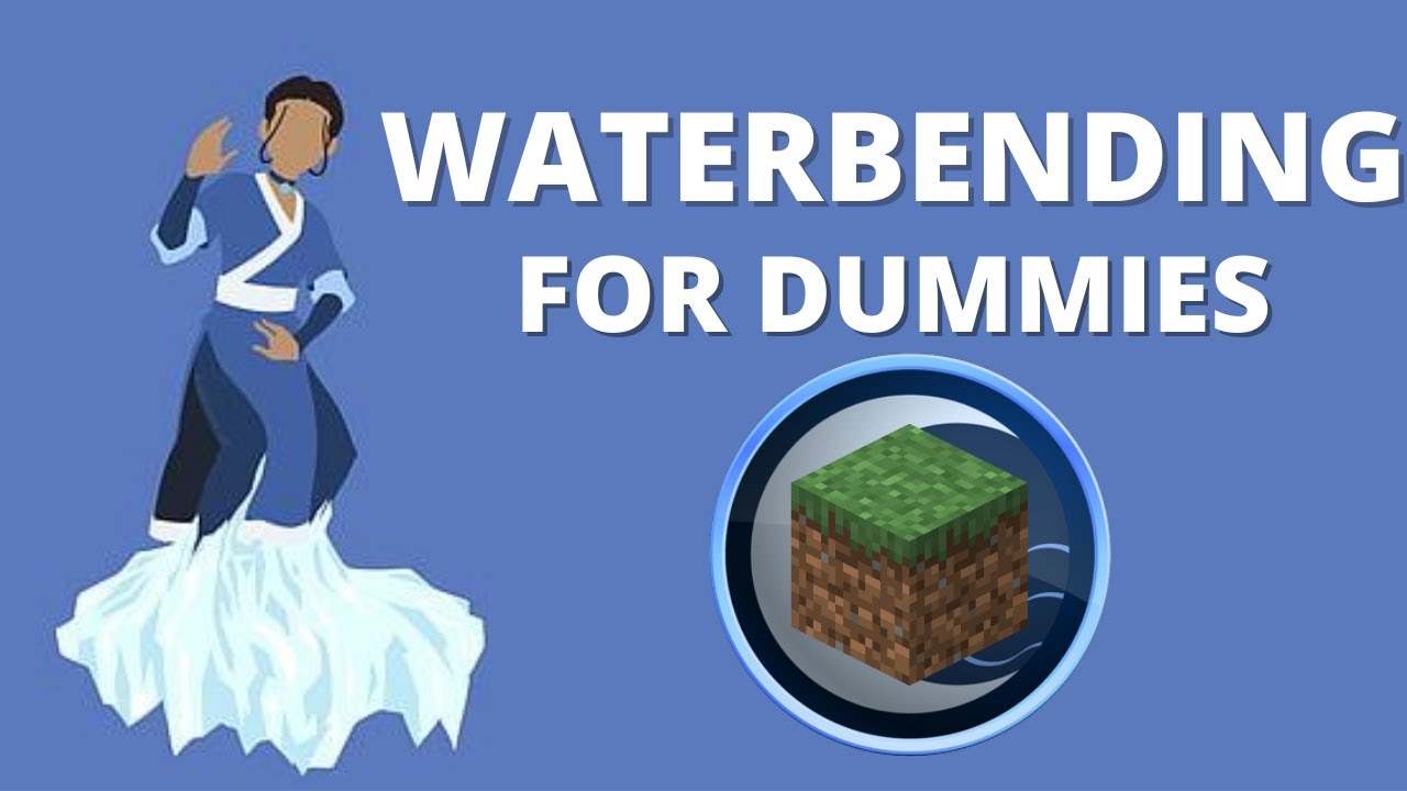 MINECRAFT WATERBENDING TUTORIAL - YouTube