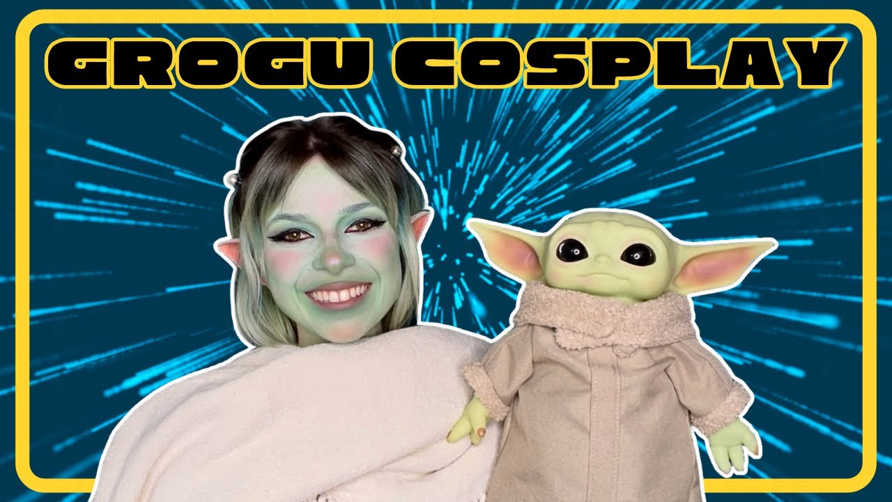 Turning Myself into Grogu | Cosplay Makeup Tutorial - YouTube