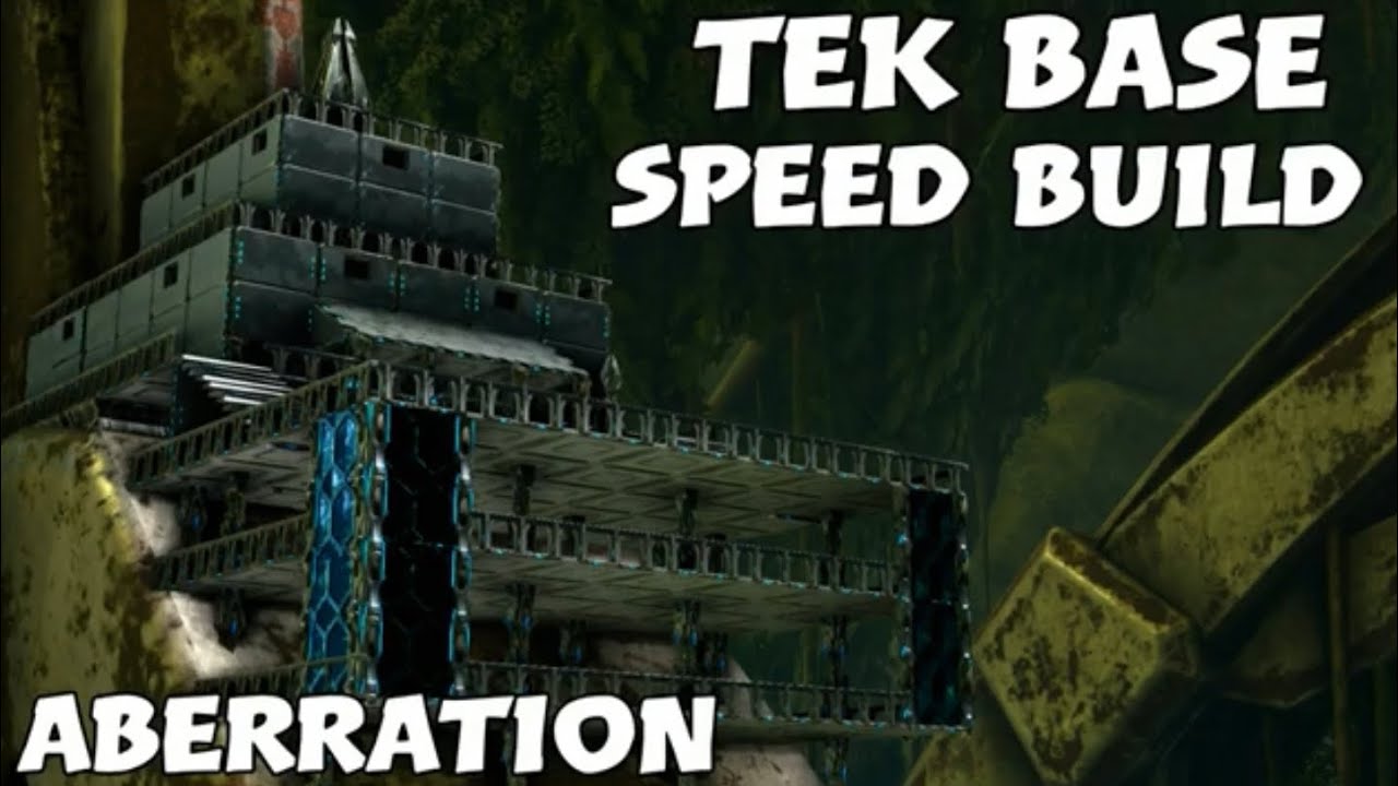 Ark Tek BASE BUILDING timelapse - YouTube