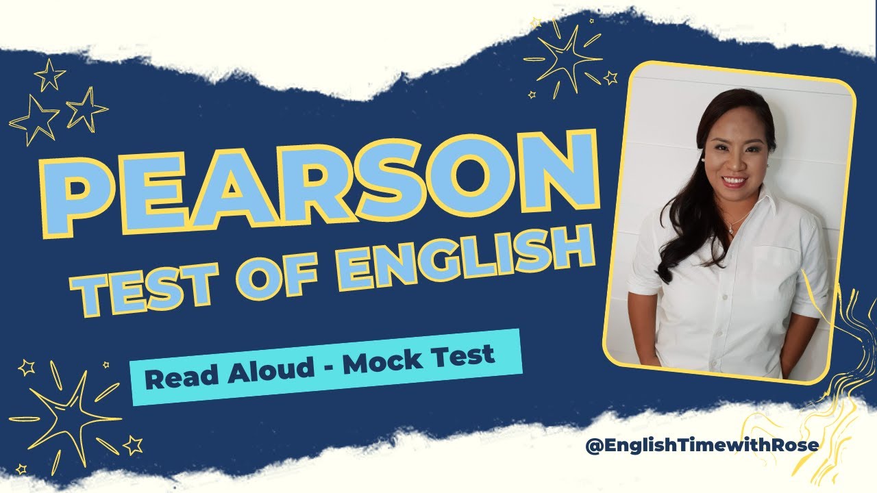 PTE - Speaking Test - Read Aloud - Mock Test - YouTube
