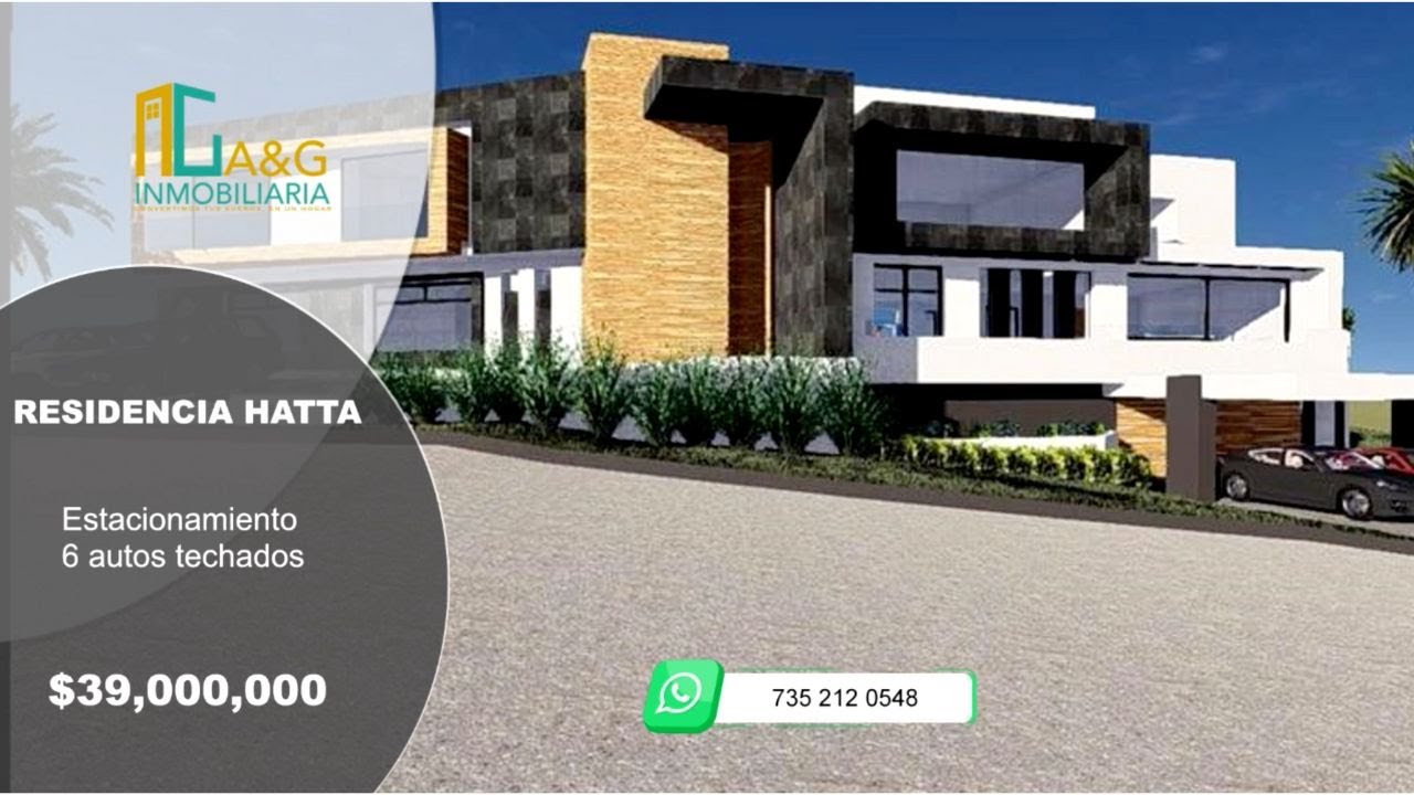 Residencia Hatta en Lomas de Cocoyoc/A&G Inmobiliaria - YouTube