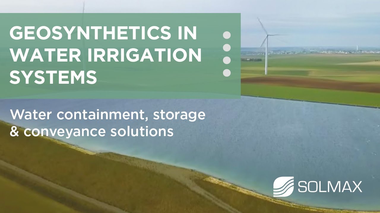 Geosynthetics in Water Irrigation Systems - YouTube
