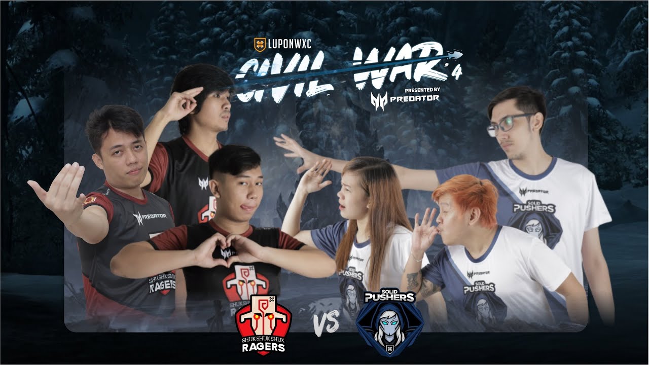 Solid Pushers vs Shuk Shuk Shuk Ragers Game 1 (BO2) | Lupon Civil War ...