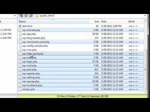 How to transfer files using FlashFXP - YouTube