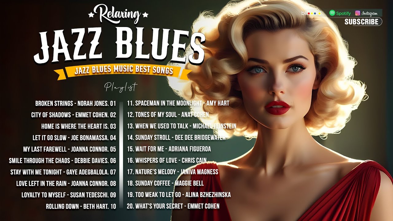 Most Of Jazz Blues Mix🎷Best Slow Blues💿Top Blues Jazz Songs📀Whiskey ...