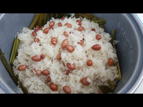 Cách nấu XÔI ĐẬU PHỘNG nồi cơm điện thơm ngon đơn giản