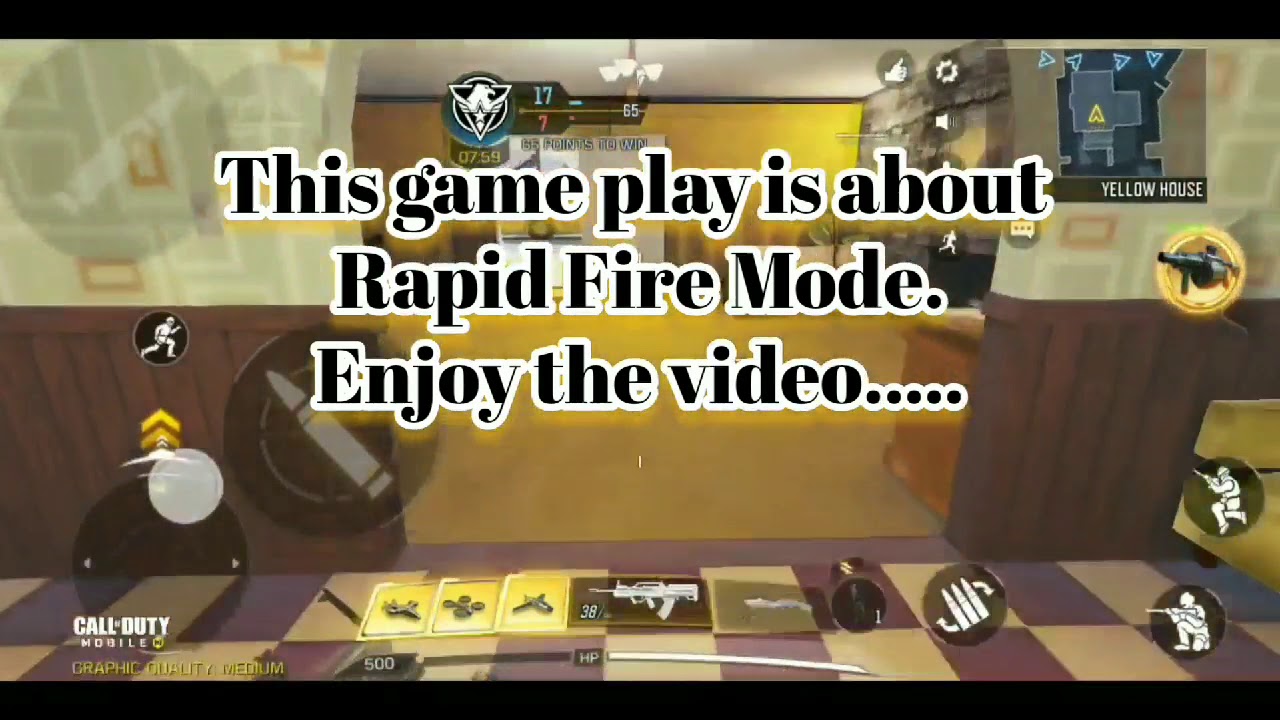 COD Mobile Walkthrough Rapid Fire mode. - YouTube