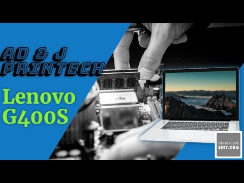 LENOVO G400S Como desarmar abrir desmontar limpiar destapar reparar arreglar