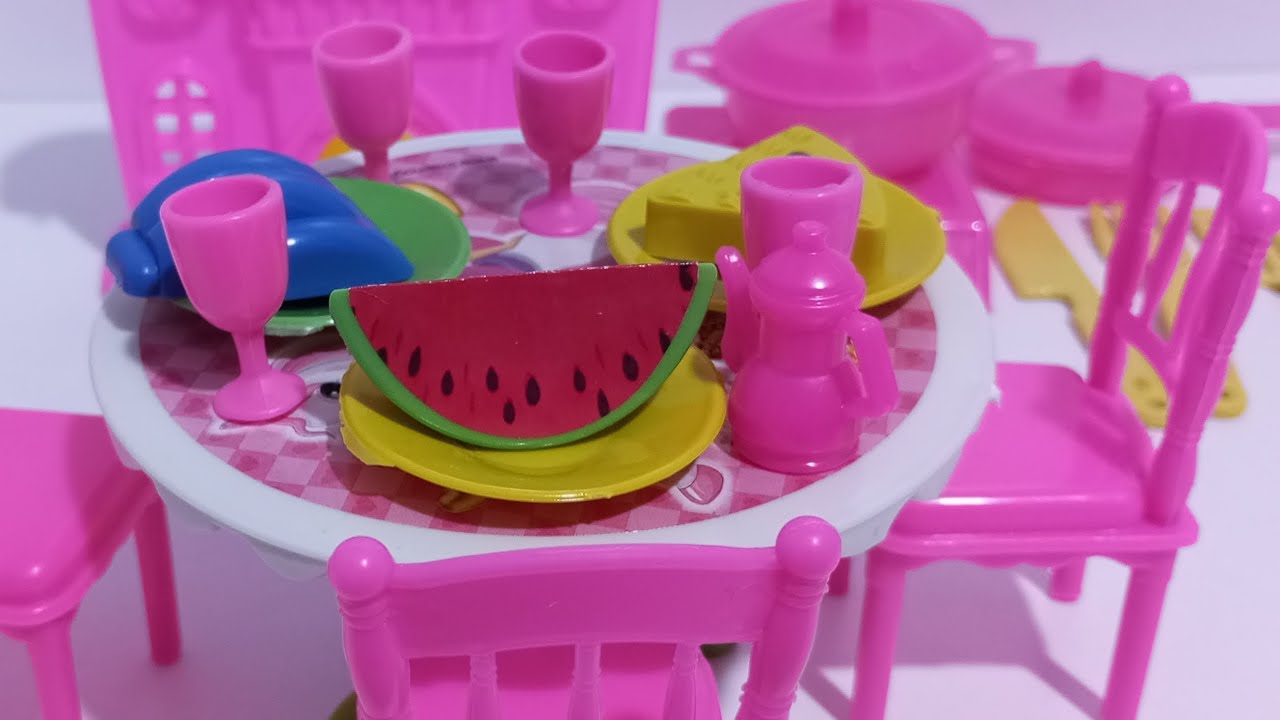 4 Minutes Satisfying with Unboxing Hello Kitty kitchen set💜 ASMR - YouTube