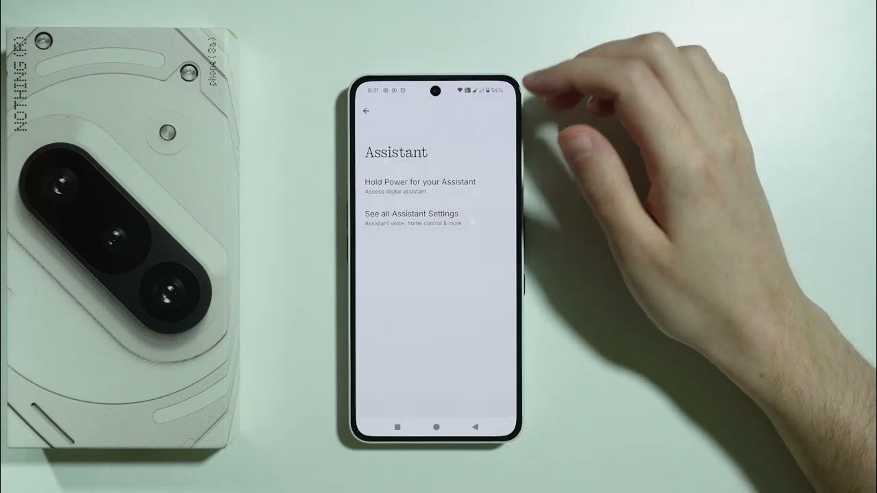 Nothing Phone 3a/3a Pro: How to Switch Gemini to Google Assistant - YouTube