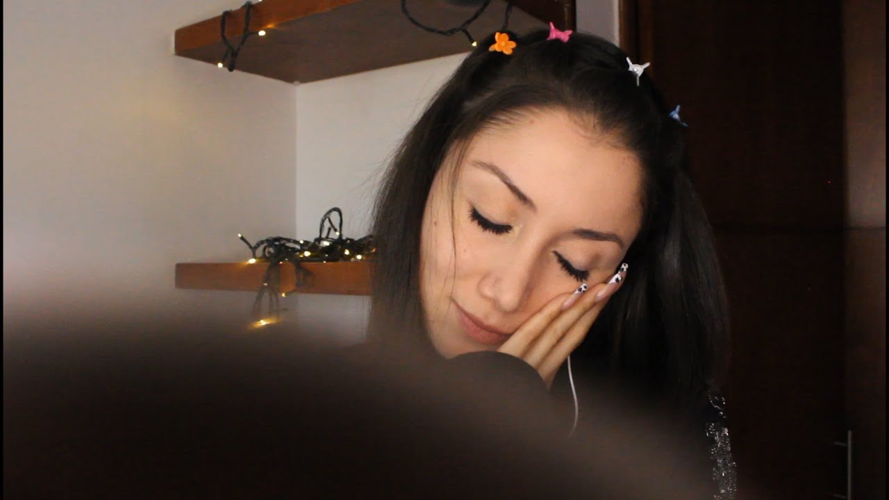 ASMR : TOCANDO TU CARITA” Duerme profundo en minutos / ASMR VISUAL ...