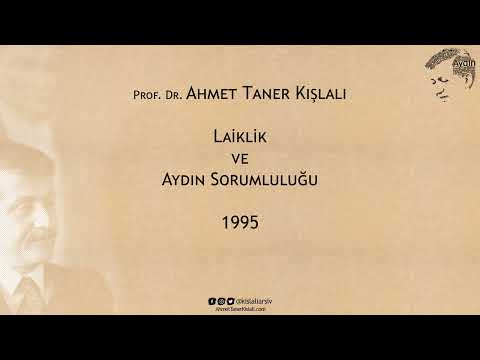 Prof. Dr. Ahmet Taner Kışlalı - Laiklik ve Aydın Sorumluluğu Konuşması | 1995