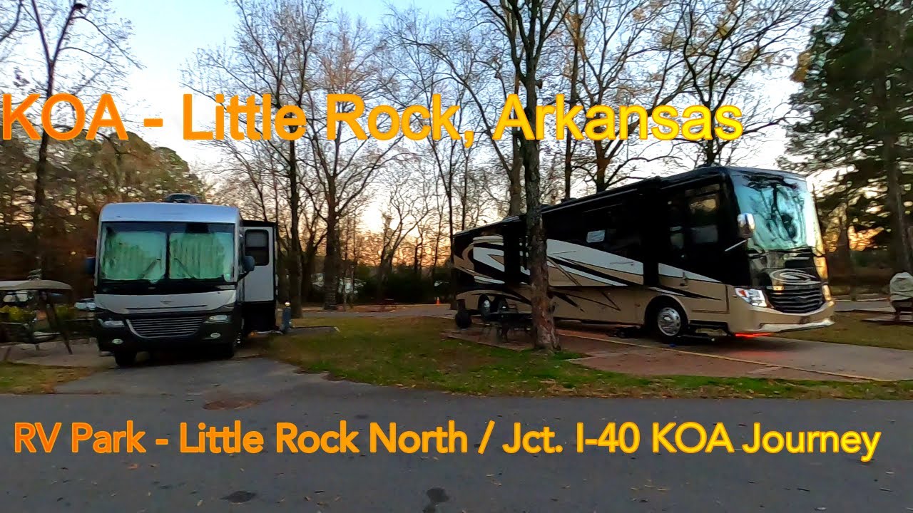 KOA - RV Park - Little Rock North / Jct. I-40 KOA Journey - YouTube