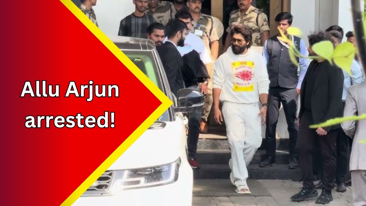 Actor Allu Arjun detained over death of woman during Pushpa 2 premiere ...