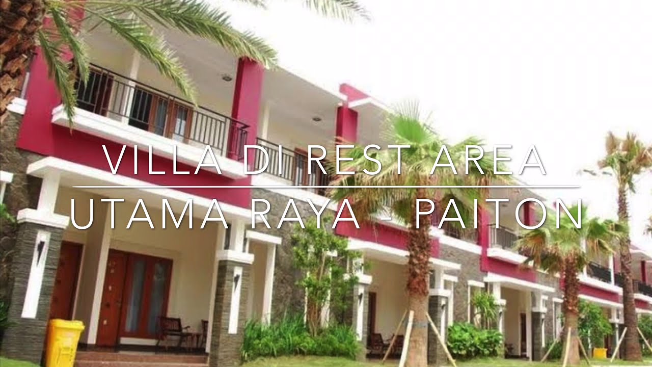 Transit di Villa Hotel di Rest Area SPBU Utama Raya Paiton saat ...