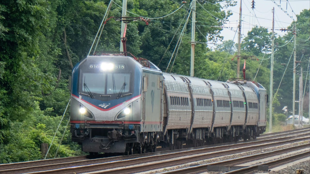 Compilation of Amtrak Sandwich Trainsets in California, Midwest, and ...