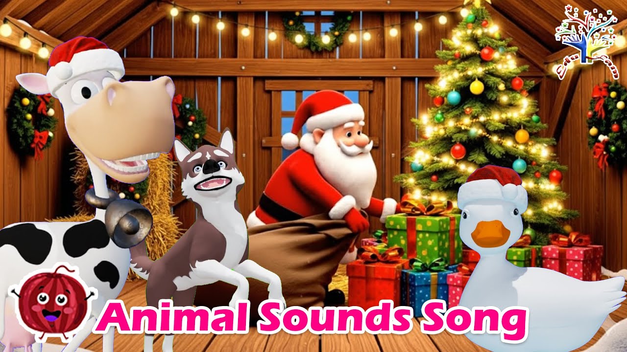 🐾 Animal Sounds Song for Kids | Moo, Baa, Oink, Quack & More! | Fun ...