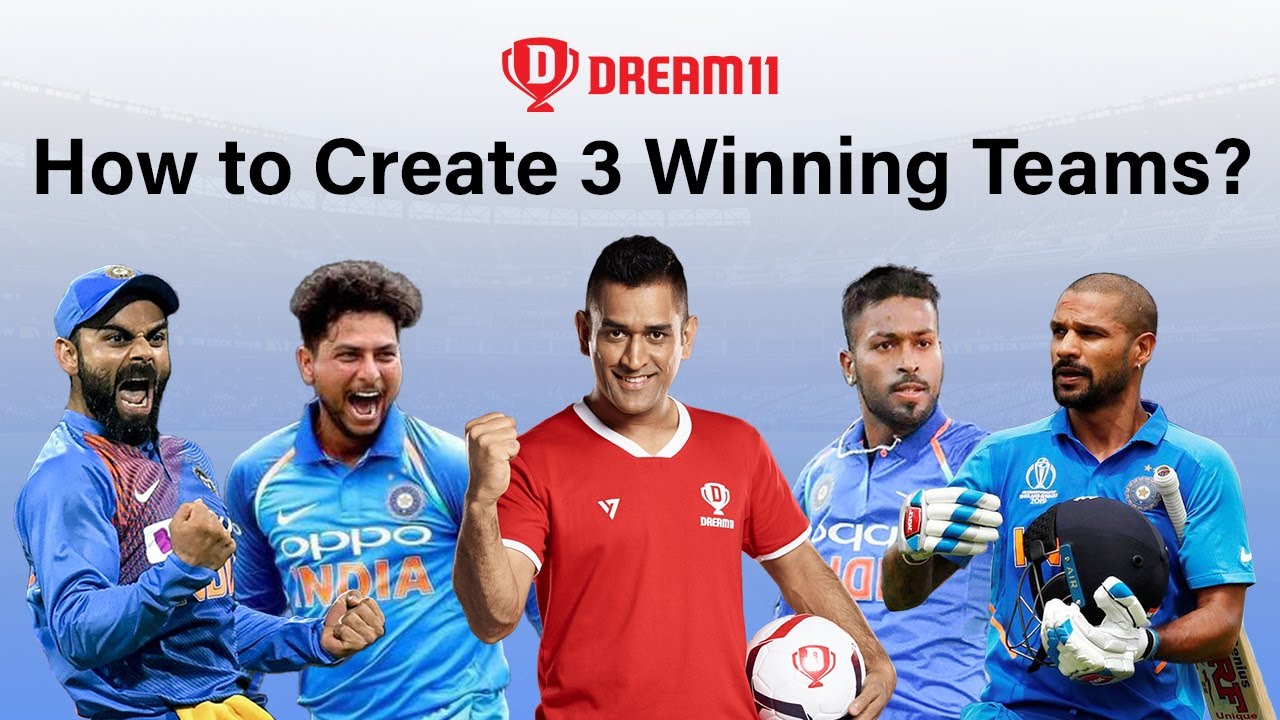 How to Create 3 Winning Teams? | Steps to Create Fantasy Team | Fantasy ...