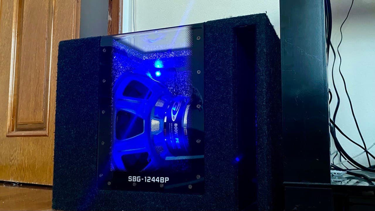 ALPINE SBG-1244 BP BANDPASS SUBWOOFER TEST - YouTube