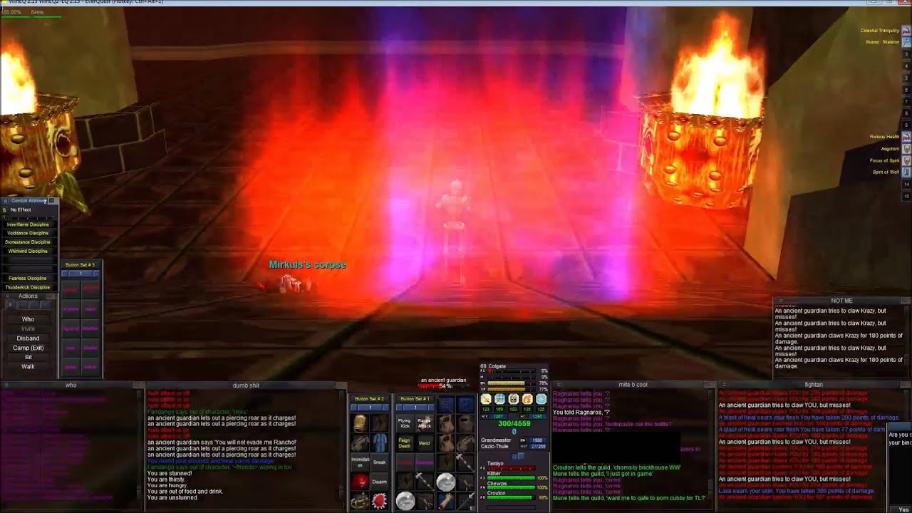 Mass Panic at the Sight of PvP - YouTube