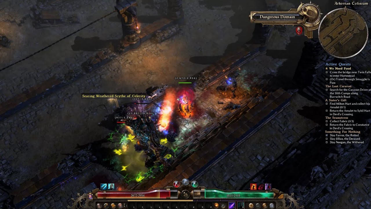Grim Dawn [PC] - gameplay walkthrough, normal difficulty - YouTube